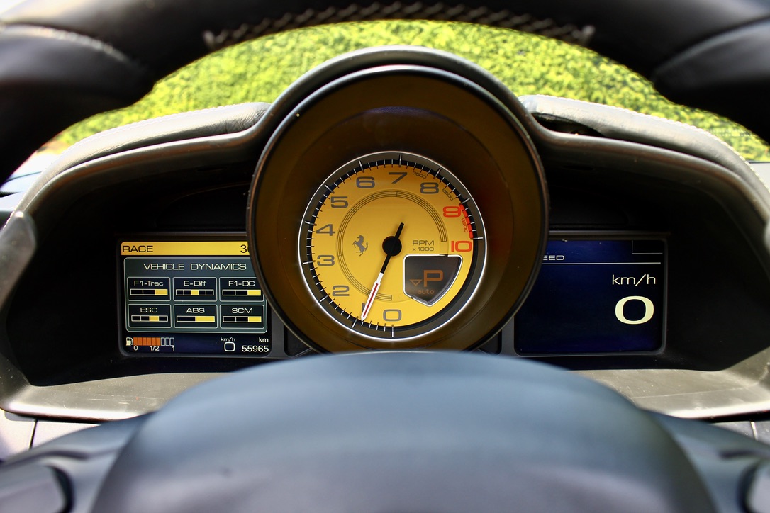 Ferrari 458 Speedometer